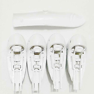 Sensitive Replacement Electric Replacement Toothbrush Heads (4 Count), Dual Clean Rotating Sets Compatible with Braun Oral B Cross Action Power