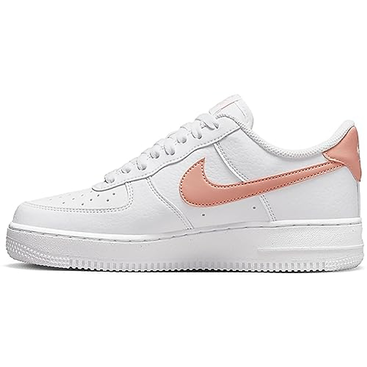 Nike Women's Air Force 1 '07 Next Nature Shoes (White/Arctic Orange-White, us_Footwear_Size_System, Adult, Women, Numeric, Medium, Numeric_10)