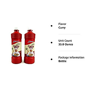 Zeisner Curry Ketchup - 2 Bottle Bundle (PACK OF 2)