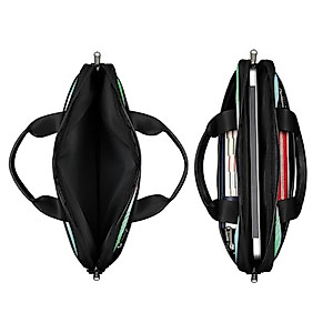 Enjoy Summer Laptop Computer Bag Waterproof Shoulder Messenger Bag 13-15 inch Durable Laptop Tote Bag with Shoulder Strap Handle Lightweight Crossbody Briefcase