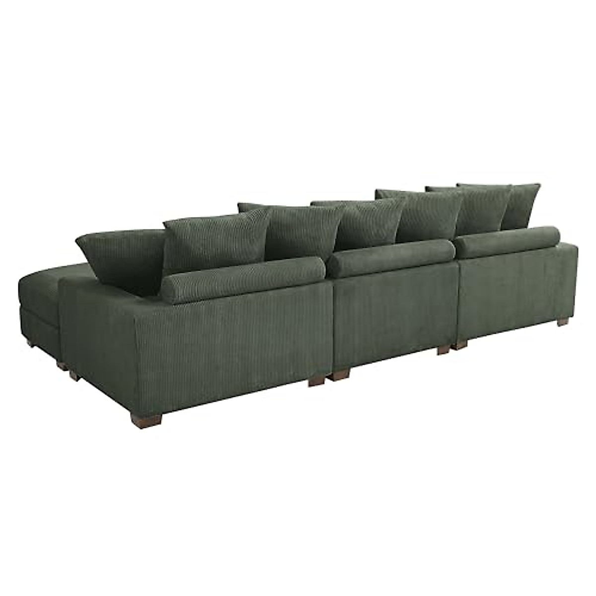 Oadeer Home Modular Sectional, Green