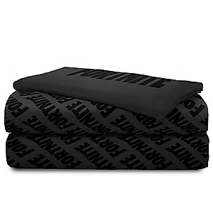 Jay Franco Fortnite Neon Warhol 4 Piece Twin Bed Set - Includes Comforter & Sheet Set - Bedding Features Llama, Peely, & Vertex - Super Soft Fade Resistant Microfiber (Official Fortnite Product)