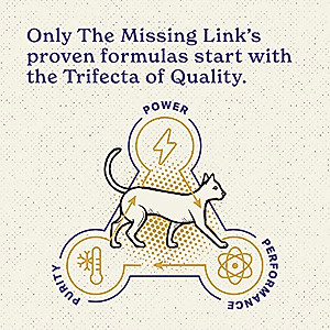 The Missing Link Feline Superfood Supplement Powder 6oz Bag, Veterinarian Formulated, Balanced Omega 3 & 6 for Healthy Skin & Coat, Digestion, Immunity & Overall Cat Health