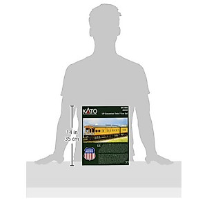 Kato USA Model Train Products N Scale Union Pacific Excursion Train 7-Car Set