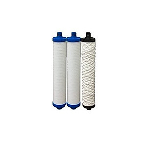 Tools & More Hydrotech 41400008/41400009 Replacement Reverse Osmosis Water Filter Cartridge Set Model: HYDROTECH-41400008-41400009-ASSEMBLY