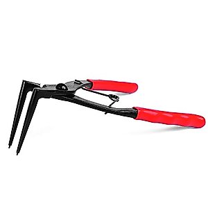 Toolwiz Snap Ring Pliers Set Heavy Duty Internal Master Cylinder Snap Ring Pliers Extra Long Snap Ring Pliers 90 Degree Long Nose Pliers for Trucks Motorcycles Cars, NOT Fit for External Snap Rings