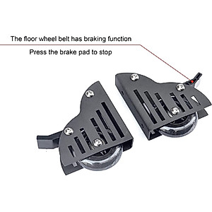 Hook on Sliding Library Ladder Hardware Kit, Telescoping Upper Hook, Rolling Ladder Hardware Kit(No Ladder) W/Caster, Metal Step Rods W, Sliding Hook Assemblies(Limited to Ladder Thickness 2.5cm) (S