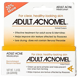Acnomel Adult Acne Medication Cream 1.3 Oz