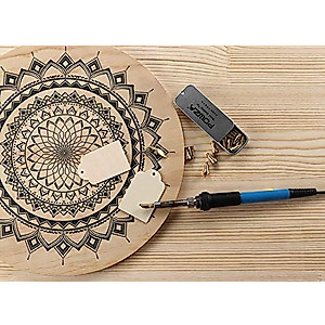 72Pcs Wood Burning Kit for Beginners, Adjustable Professional Wood Burner Pen Tool and Accessories, woodburning Embossing Carving