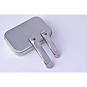Nail Clippers Set - Chicone Stainless Steel Fingernail and Toenail Nail Cutter and Trimmer for Men Women with Gift Box