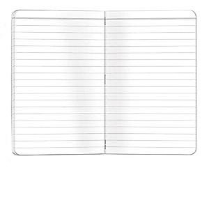 Elan Publishing Company The Indestructible, Waterproof, Tearproof, Weatherproof Field Notebook - 3.5"x5.5" - Combo Colors - Lined Memo Book - Pack of 4
