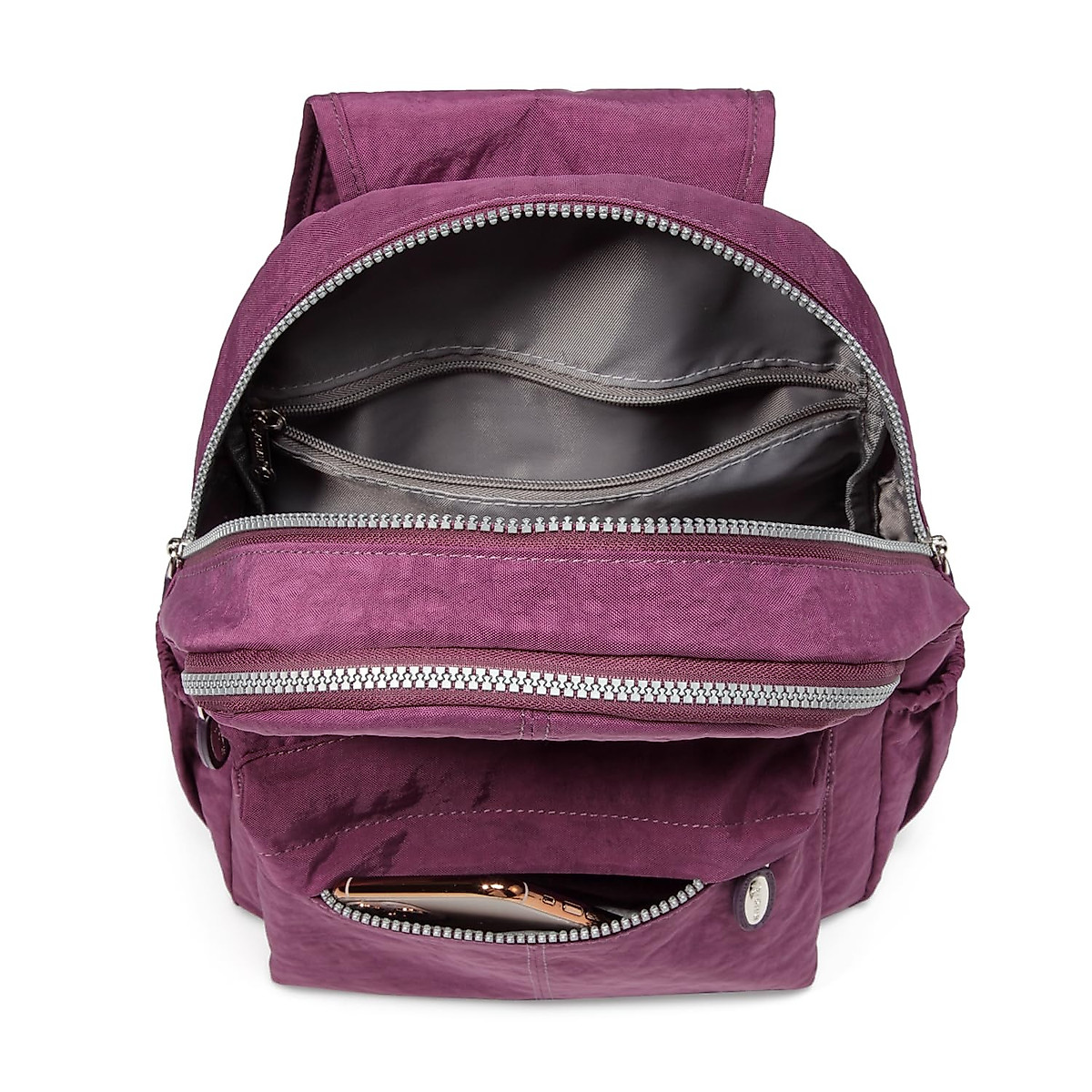 AOTIAN Small Hiking Daypack, Water Resistant Lightweight Women and Girls Backpack for Travel Camping Outdoor