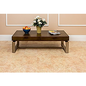 Nexus Self Adhesive 12-Inch Vinyl Floor Tiles, 20 Tiles - 12" x 12", Ancient Beige Mosaic Pattern - Peel & Stick, DIY Flooring for Kitchen, Dining Room, Bedrooms & Bathrooms by Achim Home Decor