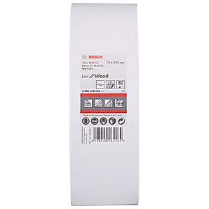 Bosch Accessories 10 pcs. Sanding Belt Set X440 Best for Wood and Paint (75 x 533 mm, Grit 80, Accessories for Belt Sanders)