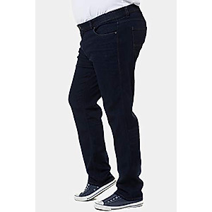 JP 1880 Menswear Big & Tall Plus Size L-8XL Belly Fit Jeans Dark Blue 52 714283 94