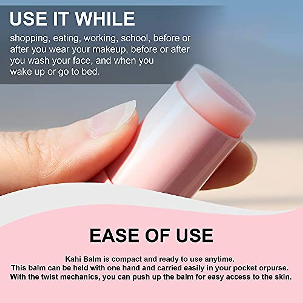 KAHI SEOUL Moisturizing Wrinkle Bounce Multi Balm With Jeju Origin Oil, Made In Korea, 9g