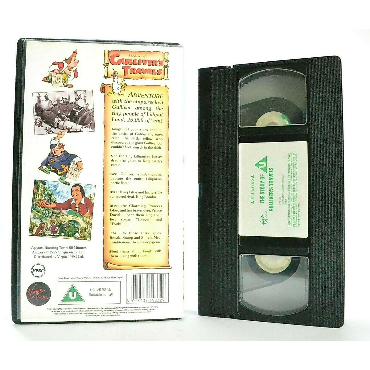 Gulliver's Travels, The Story Of [VHS]