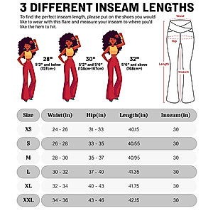 HEGALY Women's Flare Yoga Pants - Crossover Flare Leggings High Waisted Bootcut Bell Bottom Workout Sweatpants Dark Grey