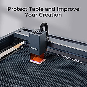 xTool Honeycomb Working Table, Soulmate for xTool D1, D1 Pro and Most Laser Engraver, Honeycomb Working Bed for Fast Heat Dissipation and Desktop-Protecting, 19.68"x 19.68"x 0.87"