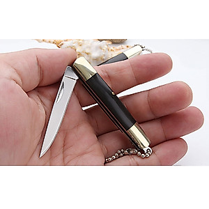 NUHUi Mini Compact Pocket knives Folding Knife Hand Tools Micro Key Accessories Attachments,Xmas Gift