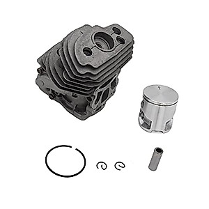 Outdoor Power Tools 43MM 46MM Cylinder Piston Kit Compatible With HUSQVARNA 545 550 555 560 Compatible With JONSERED CS2252 CS2253 CS2258 CS2260 Garden Chainsaw Lawn Mower Part cylinder piston