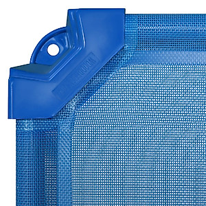 Wood Designs Stackable Daycare Cots for Toddlers, 40", Blue, Ready-to-Assemble, with Cot Sheets, 87830 [Set of 6]