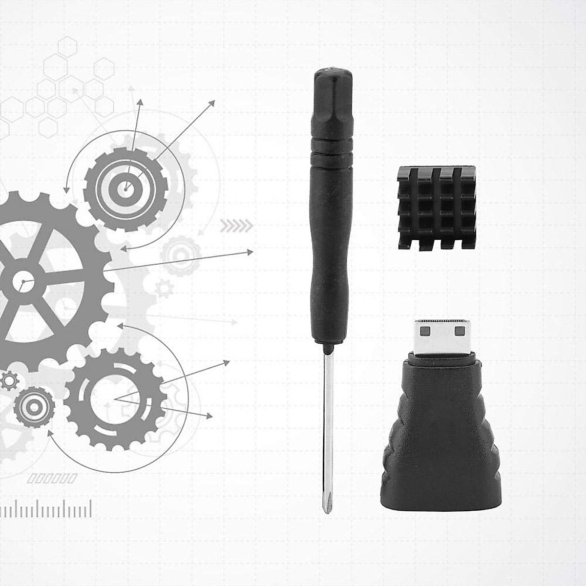 Zero W/Zero Suite Kit, Zero/Zero W Complete Starter Kit Accessories White Case for Zero/Zero W Suite Development Kits and