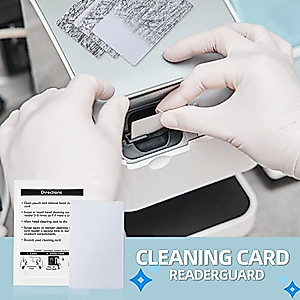 Zhi Yin CR80 Cleaning Cards, Dual Side Card Reader Cleaner, POS Swipe Terminal Cleaning Cards CK-CR80 (20pcs)