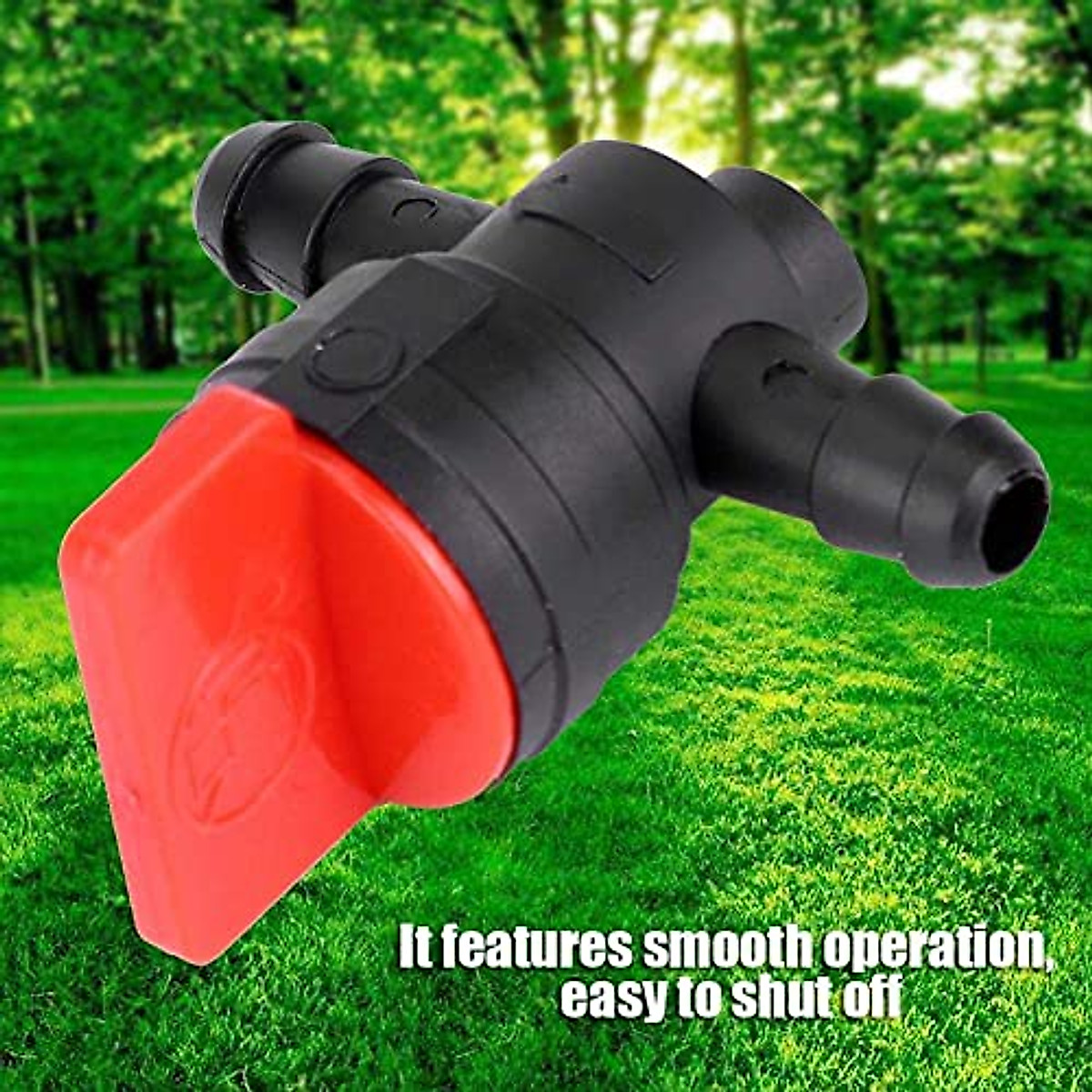 5pcs 1/4" Fuel Gas Tank Shut Off Valve Cut-off Switch Garden Brush Cutter Lawnmower Accessory