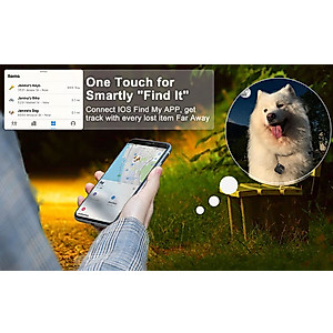 Findale Smart GPS Tracker- Find anything in a click of a button - Compatible with "Find My" IoS App