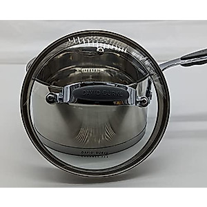 David Burke Gourmet Pro Stature EZ Strain Cookware (2.5 qt sauce pan)