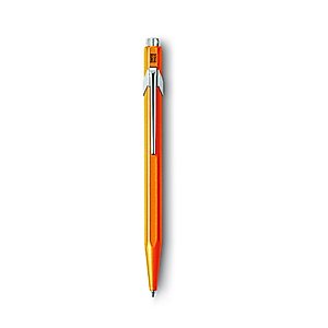 CREATIVE ART MATERIALS Caran D'ache Ballpoint Pen Metal Fluor Orange (849.030)