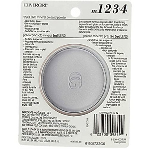 CoverGirl Trublend Pressed Powder, Translucent Honey 3, 0.39-Ounce Packages (Pack of 2)