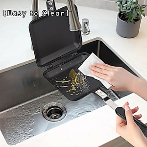 Gavigain Ridge Monkey, Frying Pan,Double Sided Frying Pan, Non-stick Premium Iron Ceramic Coating Double Side Flip Pan Pancake Maker Household Kitchen Cookware for Pancakes Omelets French Toasts