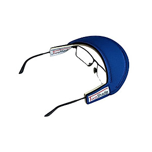 TwoShade Strapless Reversible Sun Visor Golf Tennis Beach Hat Mens Womens Two Shade Blue/White