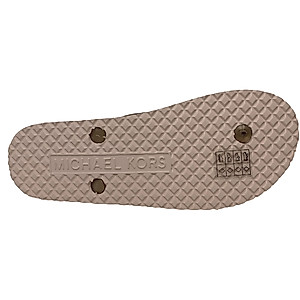 Michael Kors Flip-Flop Stripe EVA (Soft Pink/Rose Gold, us_footwear_size_system, adult, women, numeric, medium, numeric_11)