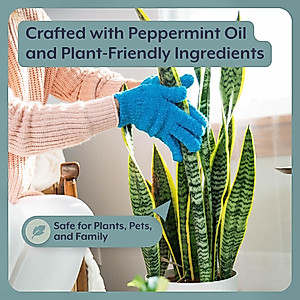 Instant Plant Protection (4Tablets) Self-Dissolving Tablets | Peppermint Spray for Protecting Indoor and Houseplants Against Spider Mites, Insects, and Disease