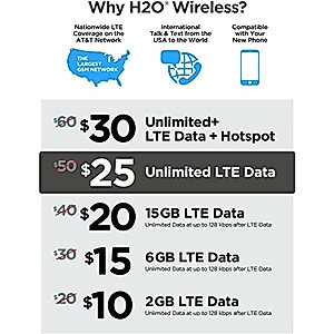 H2O Wireless PREPAID | Samsung Galaxy A10e | 32GB A102U | SIM Included | Black