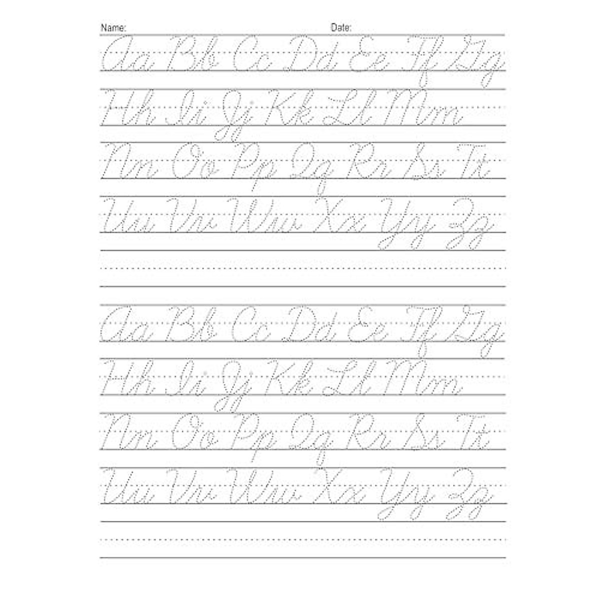 Cursive Handwriting Workbook For Kids: Cursive for beginners workbook. Cursive letter tracing book. Cursive writing practice book to learn writing in cursive