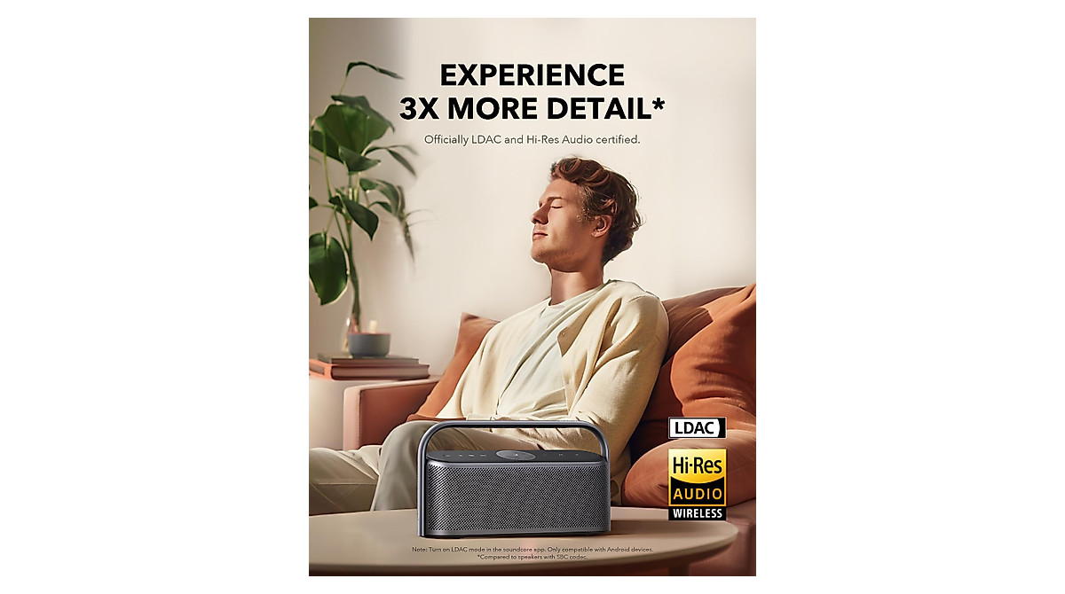 Soundcore Motion X600: Portable Spatial Audio Bluetooth Speaker