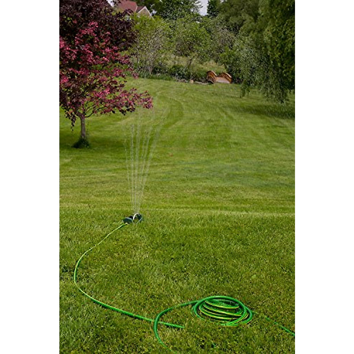 Swan Products SNHR58150 Yard Mate Easy Reel Lightweight Hose 150' x 5/8", Green