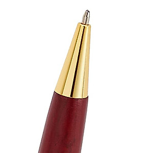 Juvale 2 Pack Luxury Rosewood Pen Set for Men, Fancy Ballpoint Pens with Black Ink Refills, Gift Boxed for Executives, Business, and Office Use