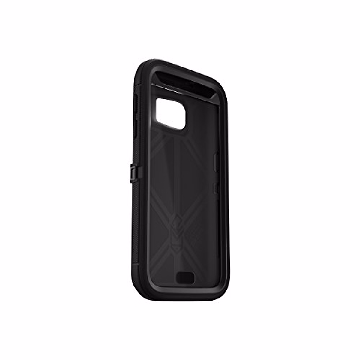 OtterBox Samsung Galaxy S7 Defender Series Case - BLACK, rugged & durable, with port protection, includes holster clip kickstand