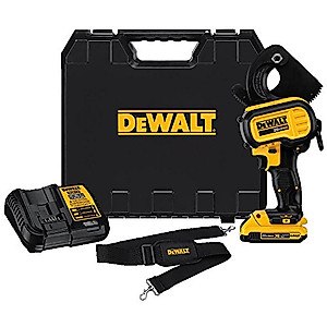 DEWALT 20V MAX Cable Cutter, Cordless, Cuts Copper and Aluminum (DCE150D1)