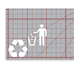 Trash and Recycling Vinyl Sticker Decals for Trash/recycle Bin Can white BFP