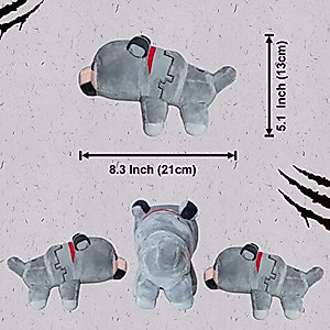 Wolf Plush Toys,8.3"/21cm Wolf Stuffed Animals,Game Plush Doll Toys, Plush for Christmas New Year Birthday Gift