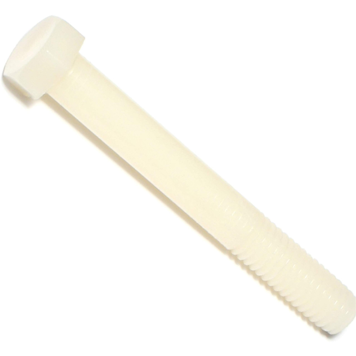 Hard-to-Find Fastener 014973168407 Nylon Hex Bolts, 3/8-16 x 3, Piece-6