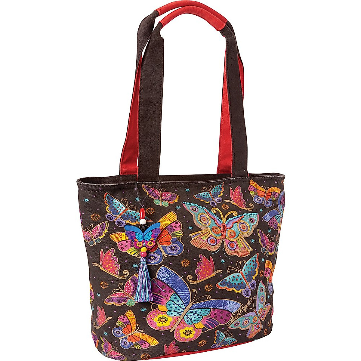 Laurel Burch Butterflies Medium Tote (Multi)