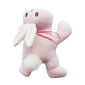 Artibetter Bunny Milk Bottle Cover Protective Soft Stuffed Animal Baby Feeding Bottle Holder Case for Kids Baby Toddler Infant