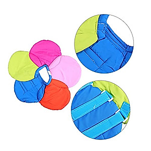 FONDOTIN Pet Collar Pet Wound Healing Cone Pet Collar Surgery Elizabethan Cat Cone Cat Collar Adjustable Pet Collar -Lick Collar Lick Pet Cone Colorful